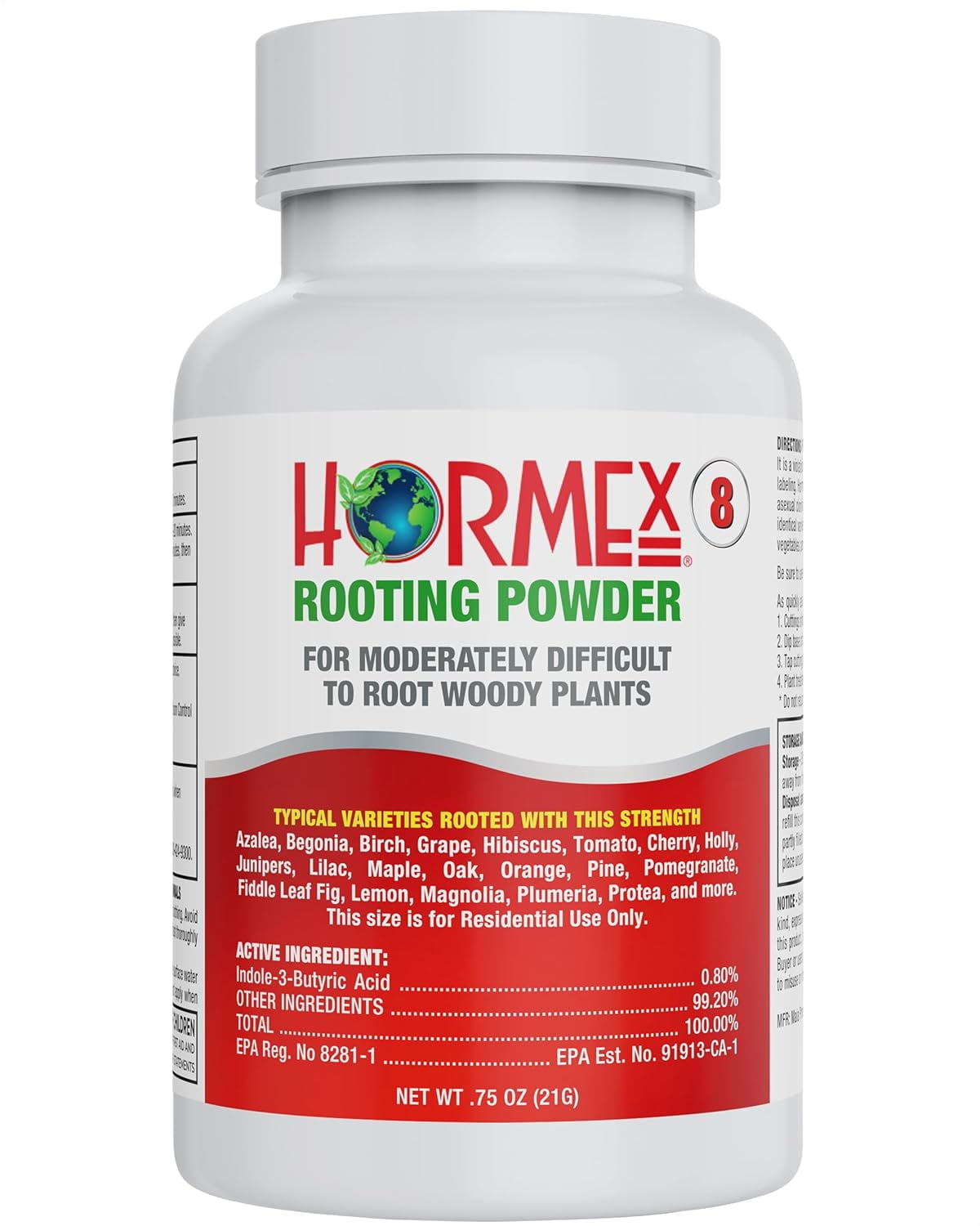 Rooting Hormone #8 - Powerful Rooting Powder for Semi-Hardwood Cuttings ...