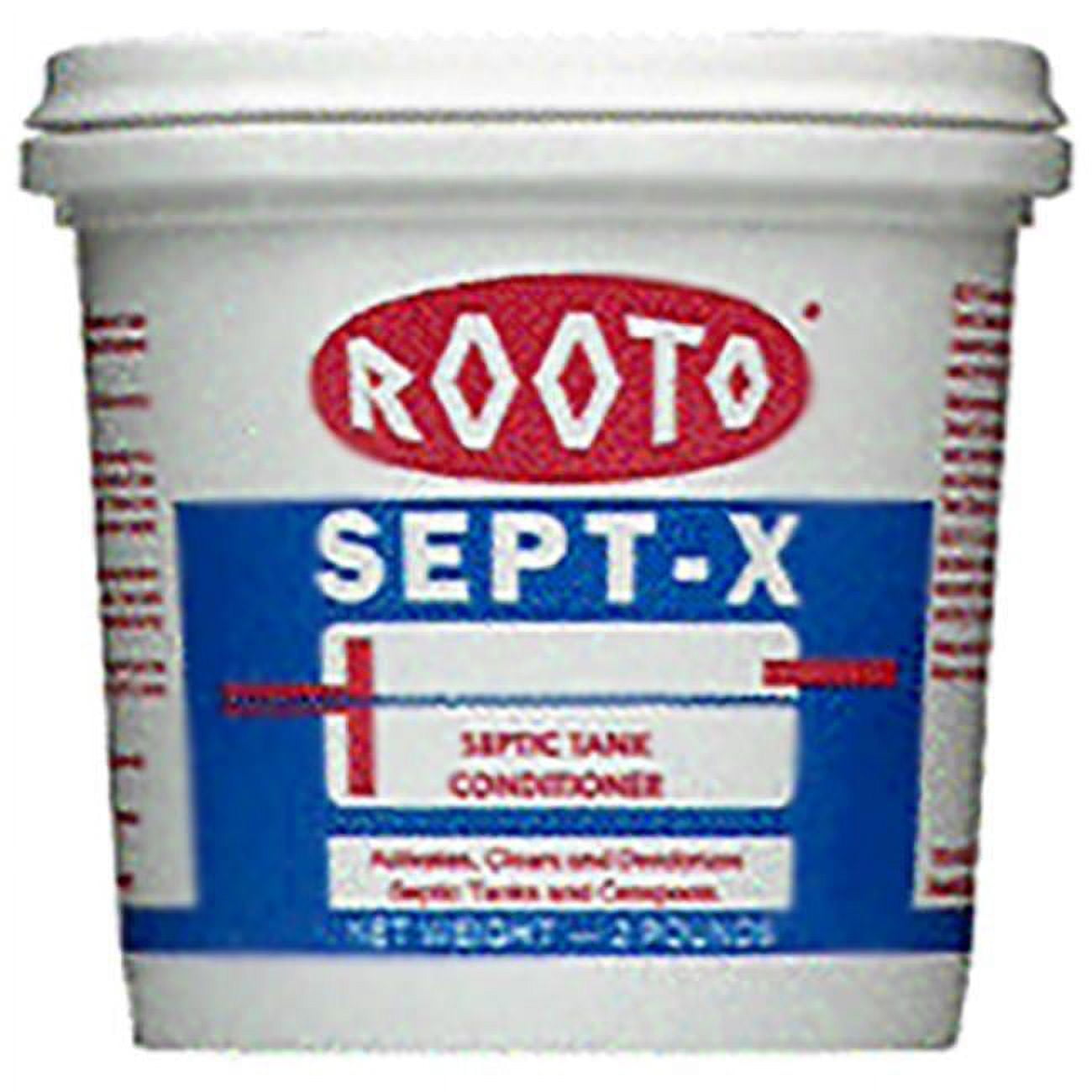 Rooto 2 lbs Sept-X Septic Reactivator - Walmart.com