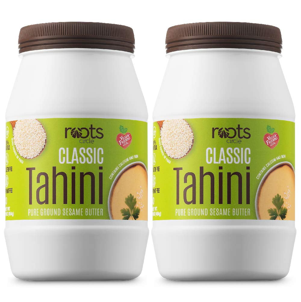 Roots Circle All-Natural Sesame MFF30 Tahini Paste | 100% Creamy Ground ...
