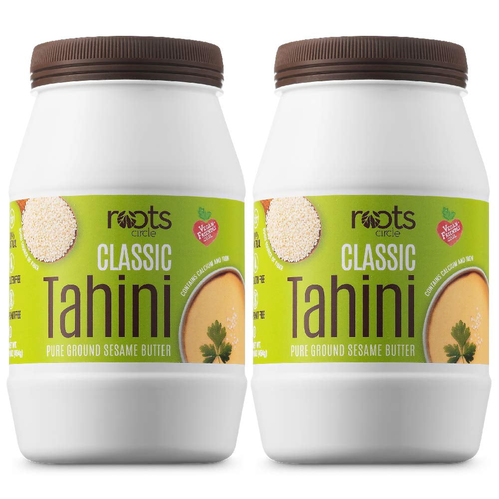 Roots Circle All-Natural Sesame WHF2 Tahini Paste | 100% Pure Ground ...