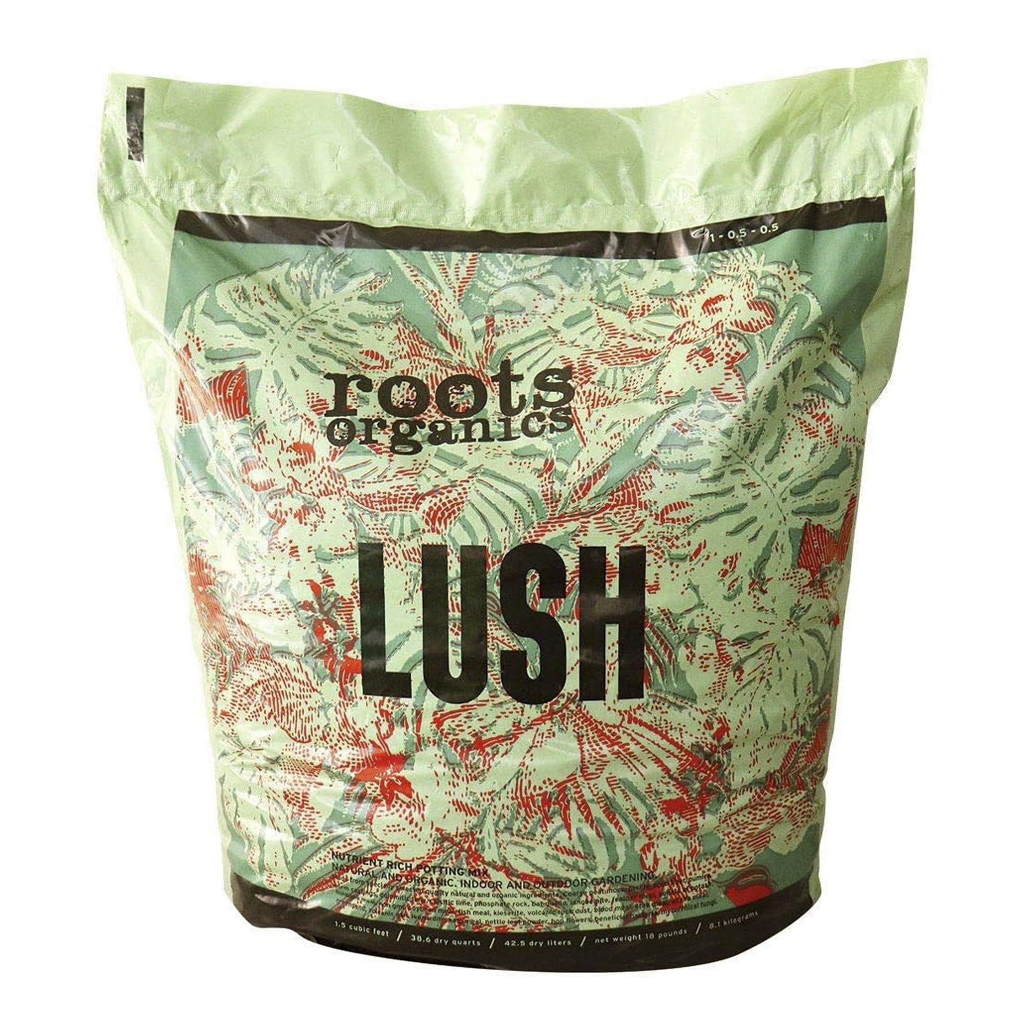Roots Organics Lush Outdoor Moisture Ready-to-Use Peat Based Potting ...