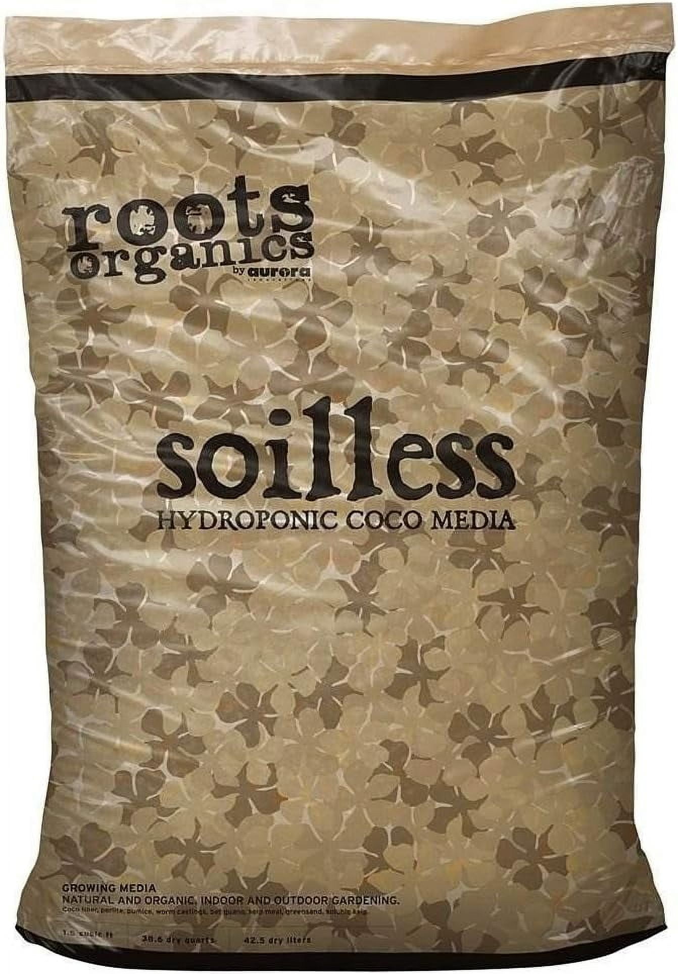 Roots Organics ROS Soilless Hydroponic Gardening Coco Fiber Media Mix ...