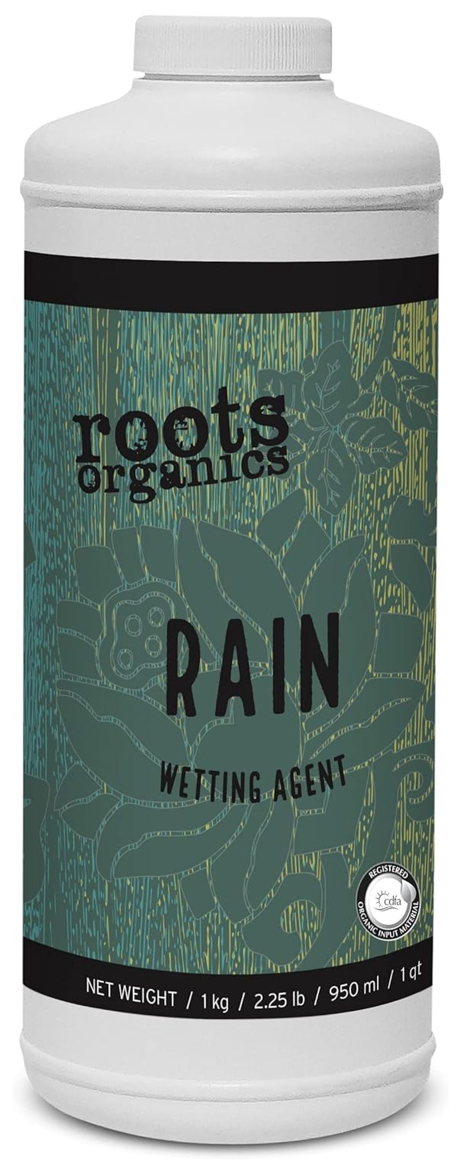 Roots Organics Rain, Wetting Agent for Organic Crop Production, Quart ...