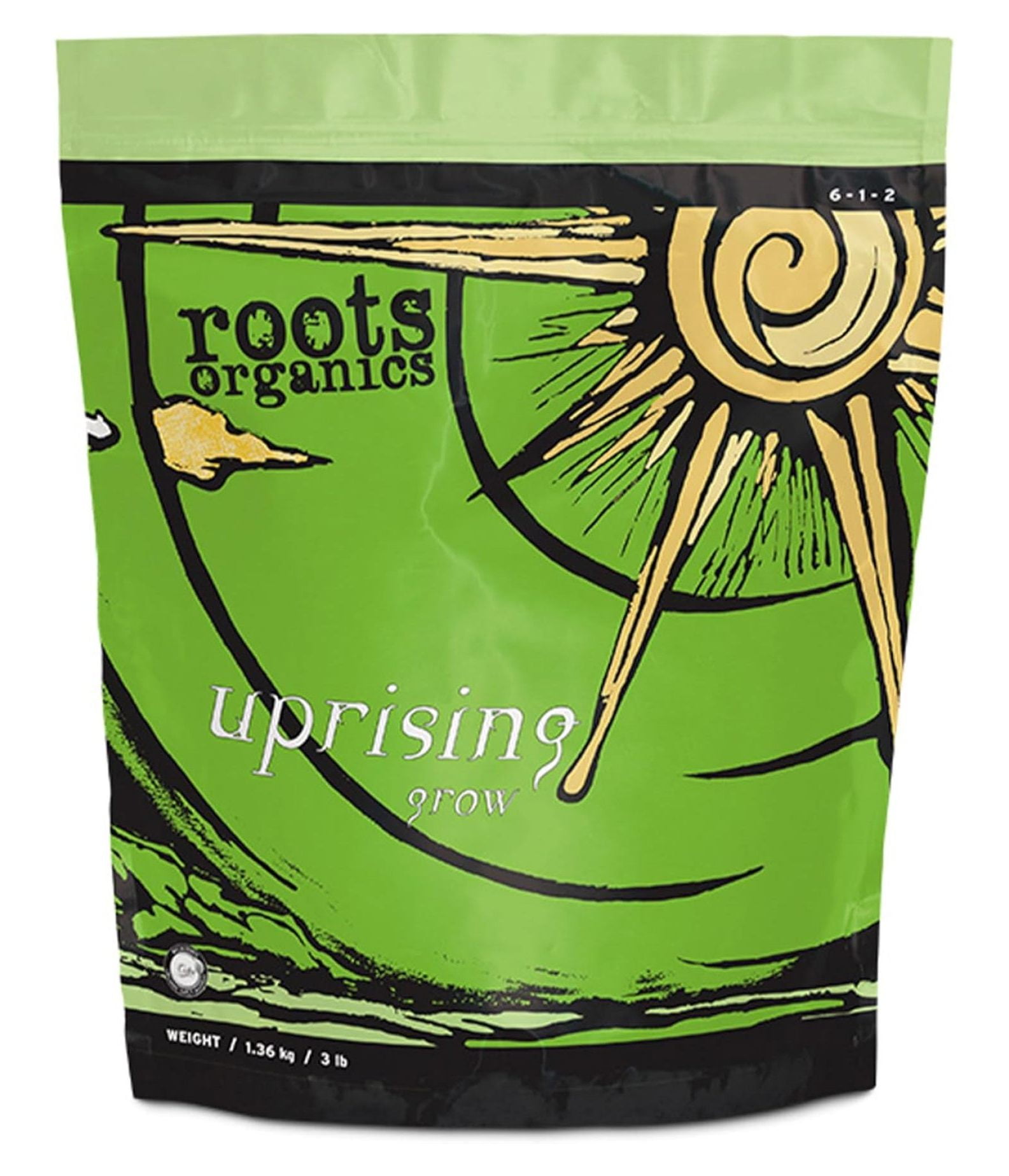 Roots Organics Uprising Grow, Organic Fertilizer with Beneficial ...