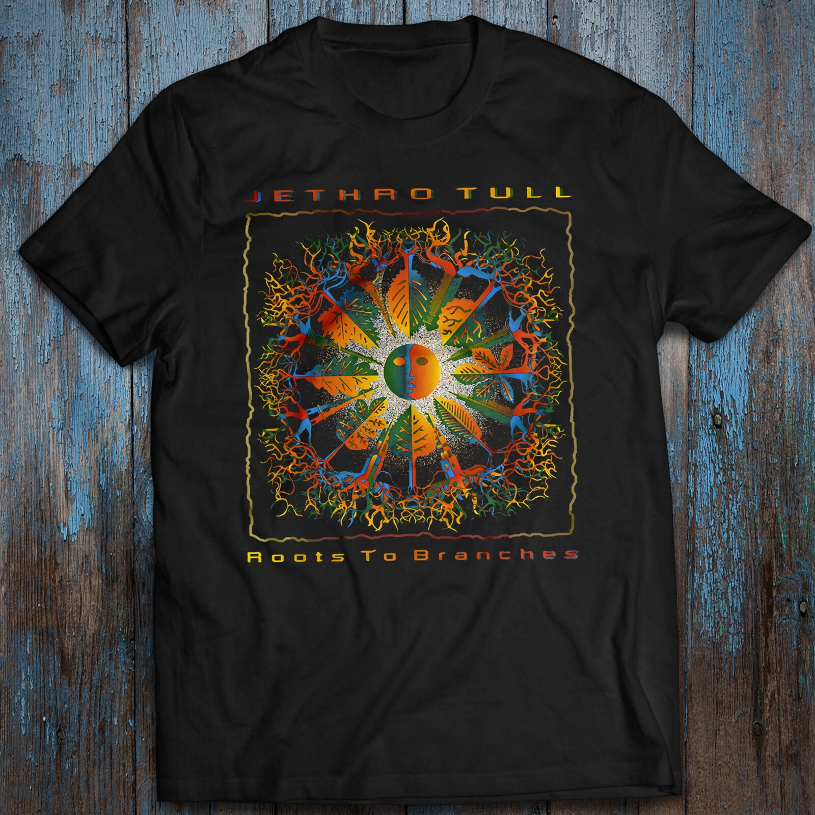 Roots To Branches Cotton T-Shirt Jethro Tull Ian Anderson Martin Barre ...