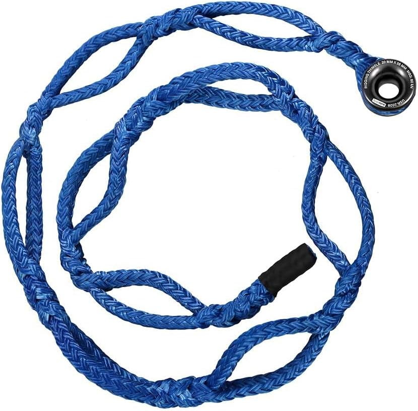 Rope Arborist Sling, USA Made 5/8" Adjustable Rigging Block Sling with ...