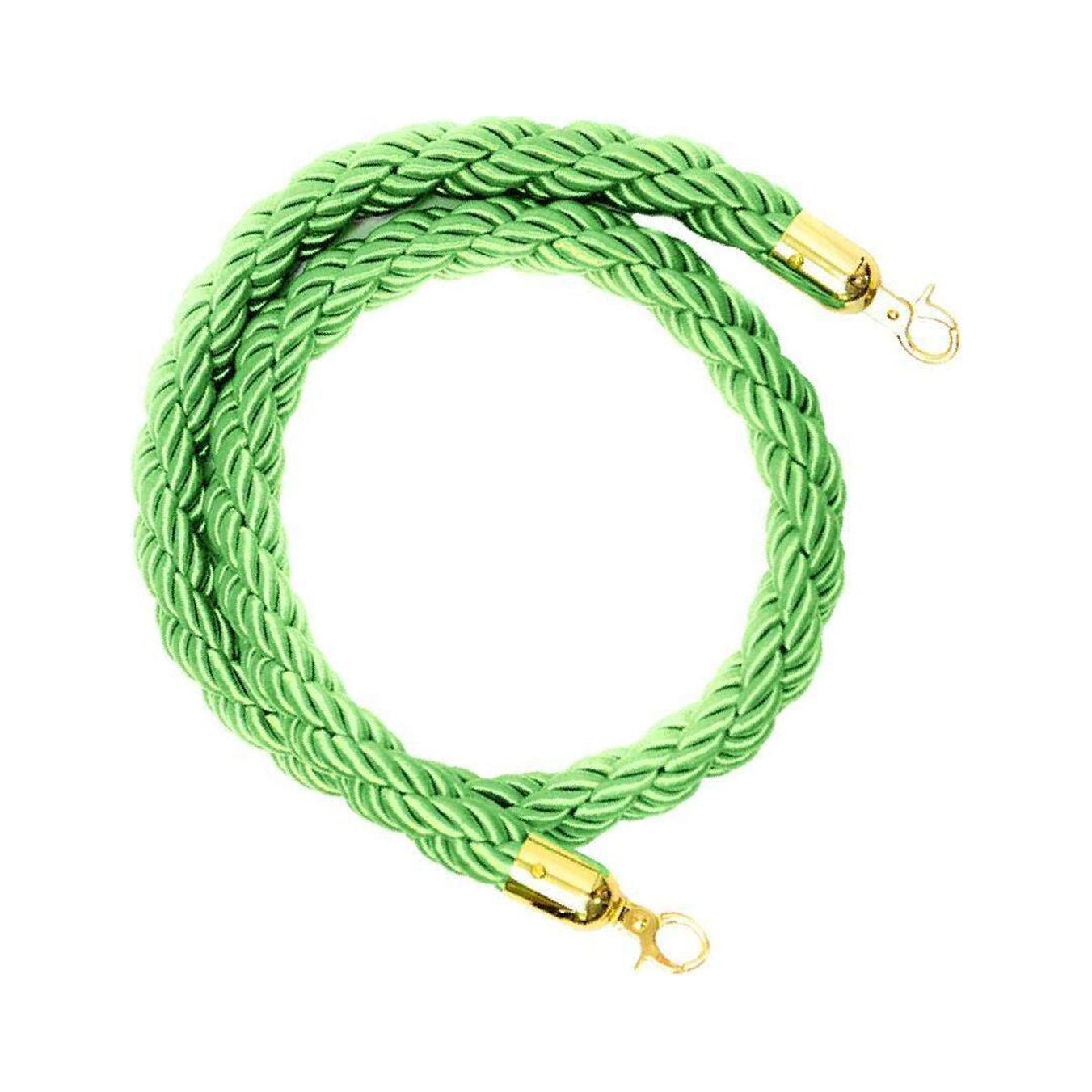 Rope Barriers - Heavy Duty Crowd Control Stanchions 1.5m Green ...