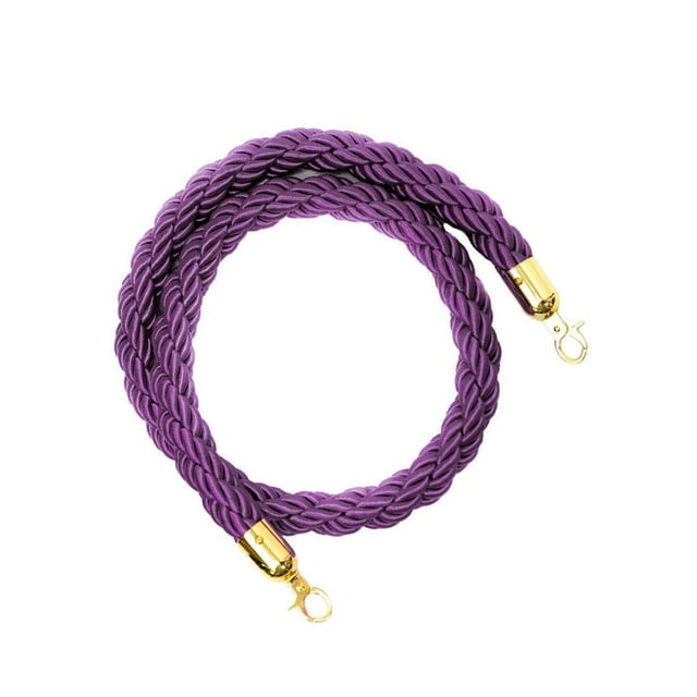 Rope Barriers - Heavy Duty Crowd Control Stanchions 1.5m Purple ...