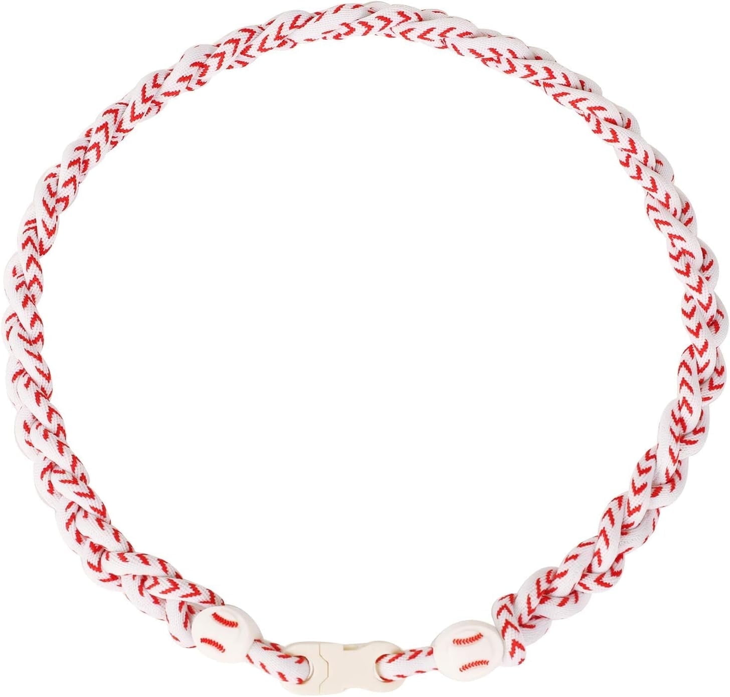 Rope Baseball Necklace - Baseball Tornado Necklace for American Men ...