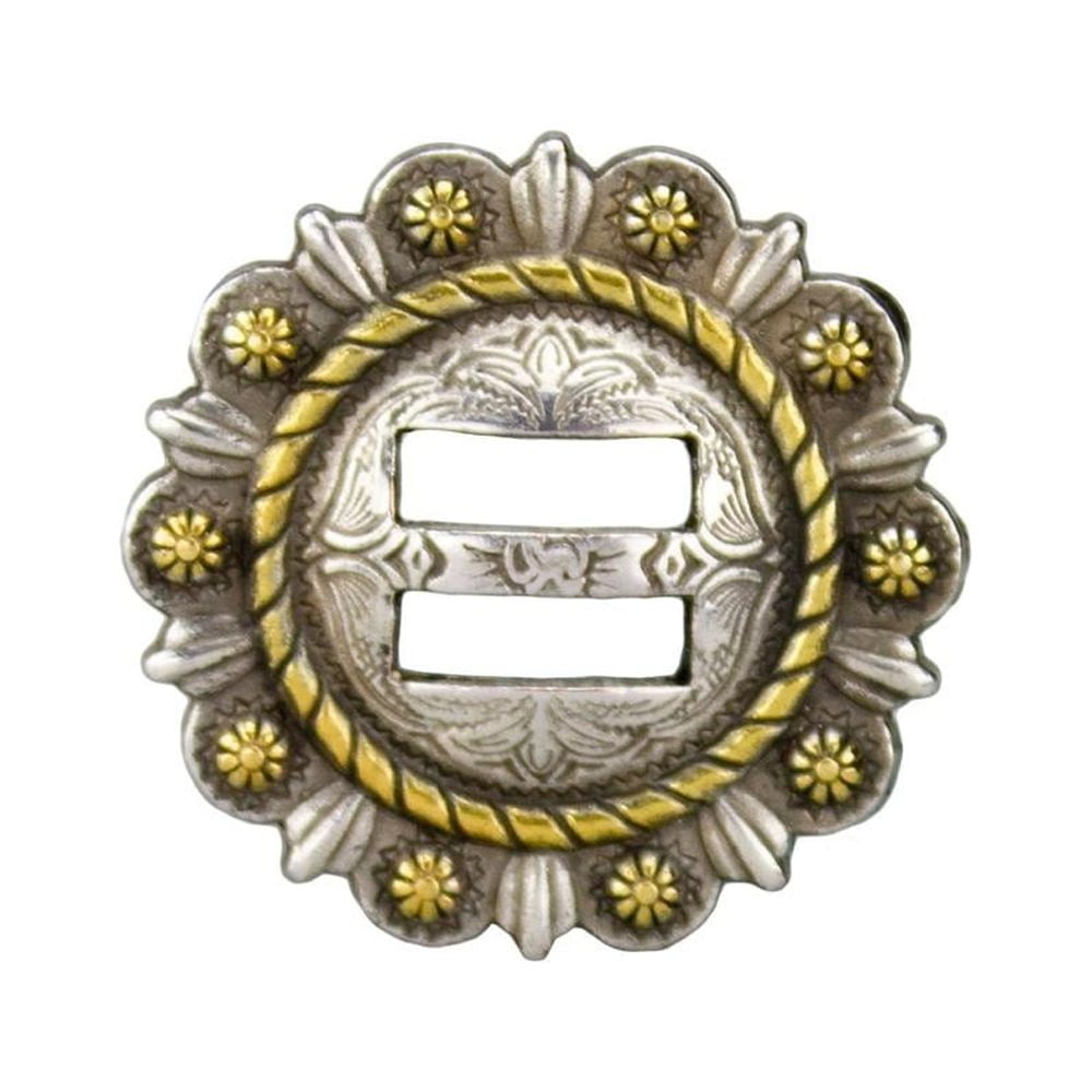 Rope Berry Slotted Conchos, 38mm (1-1/2") (AS/AG) - Walmart.com