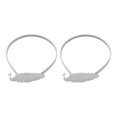 Rope Binding Leaf Binding Metal Rope Curtain Curtain Home Polyester