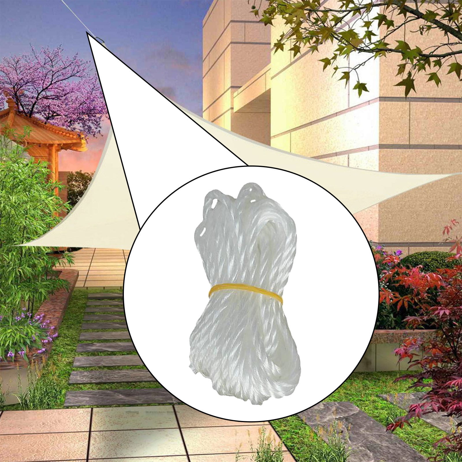 Rope Binding Strapping Net, Heavy-Duty Fiberglass Rope, UV Resistant ...