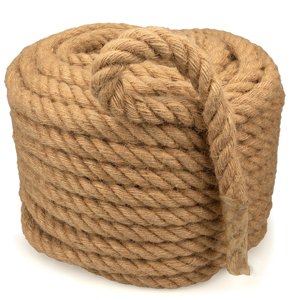 Rope & Cord 100% Hemp Natural Jute Cord – Eco-Friendly Rope for DIY ...