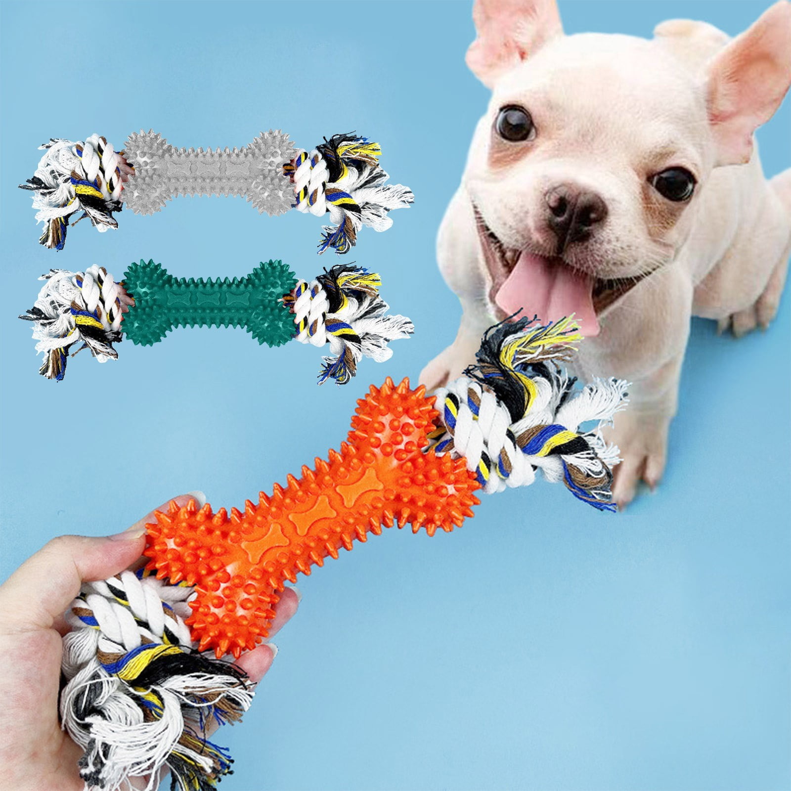 Rope Dog Toys to Keep Them Busy - Tug of War Dog Toys for Boredom ...