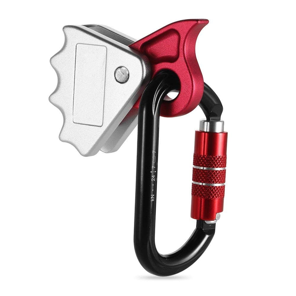 Rope Grab with Quick Lock Rock Climbing Fall Protection Safety Clip ...