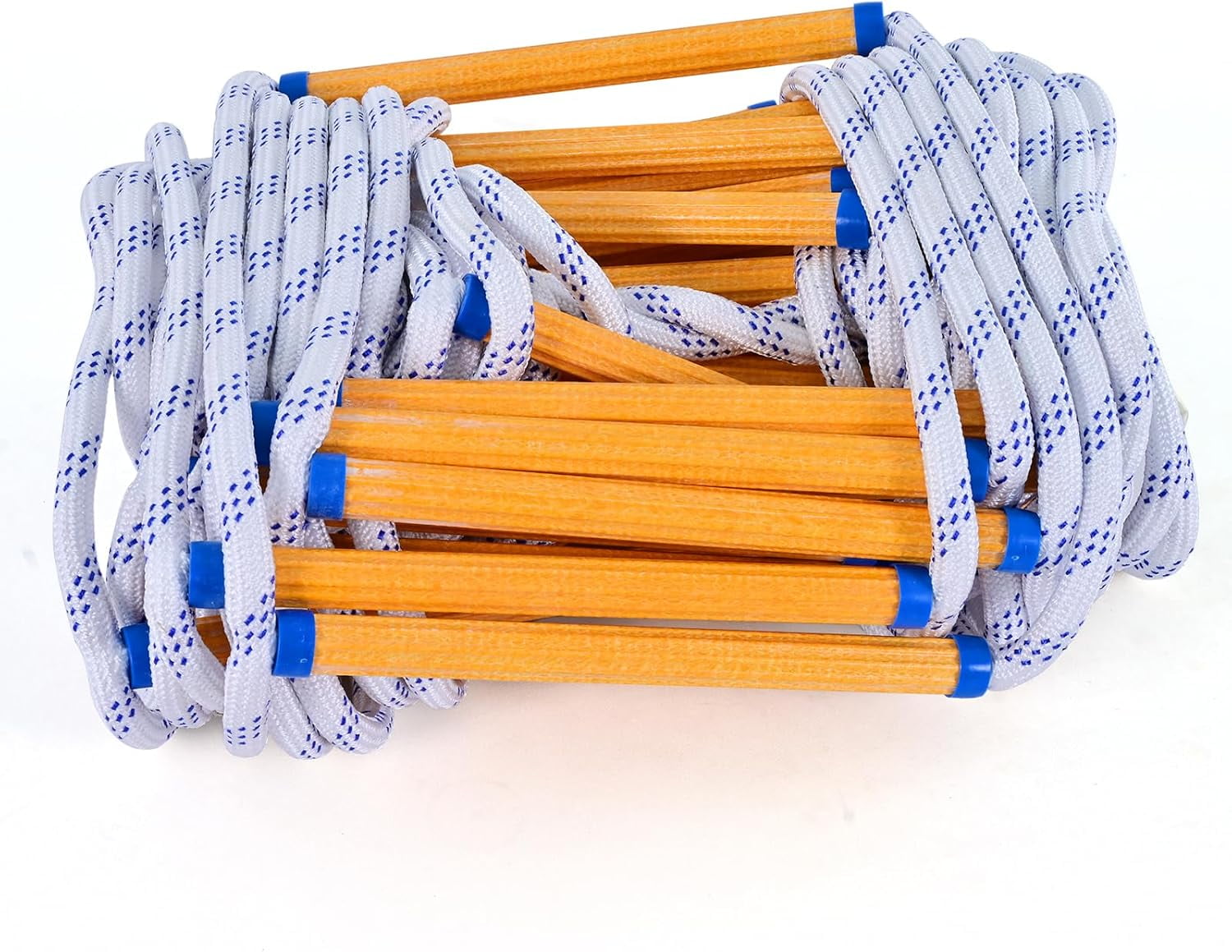 Rope Ladder,16.4 Feet Emergency Fire Escape Ladder Flame Resistant ...