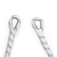Rope Ladder with Hooks 20 Meters Fire Escape Ladder with 300Kg Bearing ...