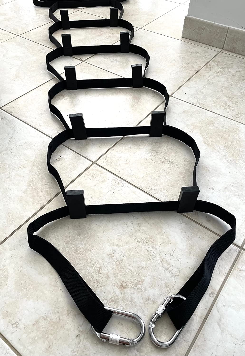 Rope Ladder for Kids 6.5ft (2m) | Nylon Rope Ladder for Treehouse ...