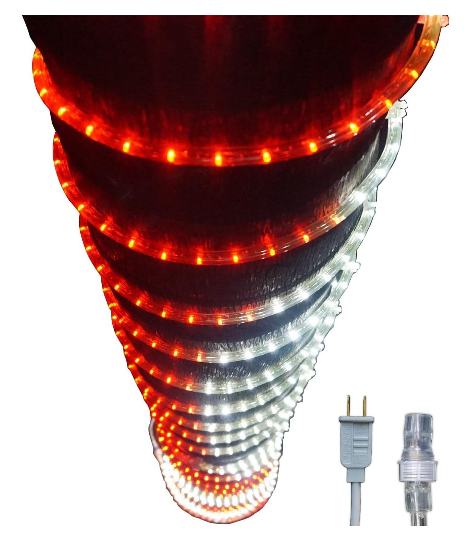 Rope Lights Red White for Christmas Candy cane Patriotic Color Canada ...