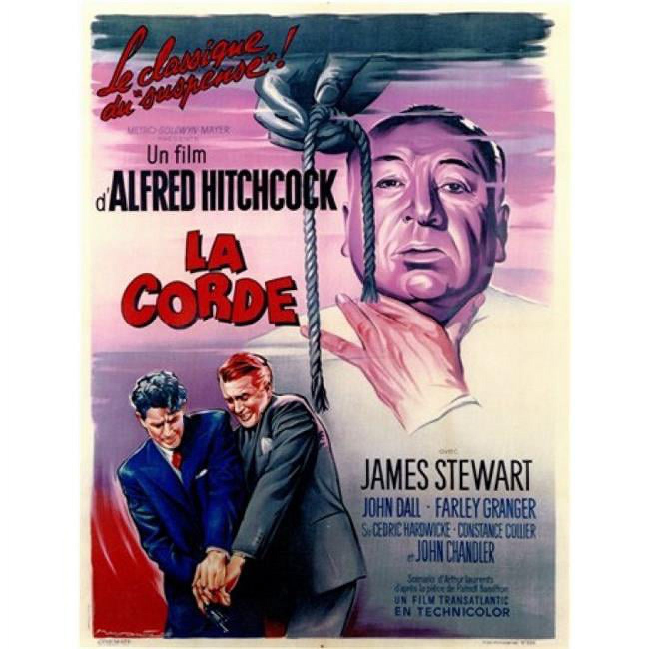 Rope Movie Poster - 11 x 17 in. - Walmart.com