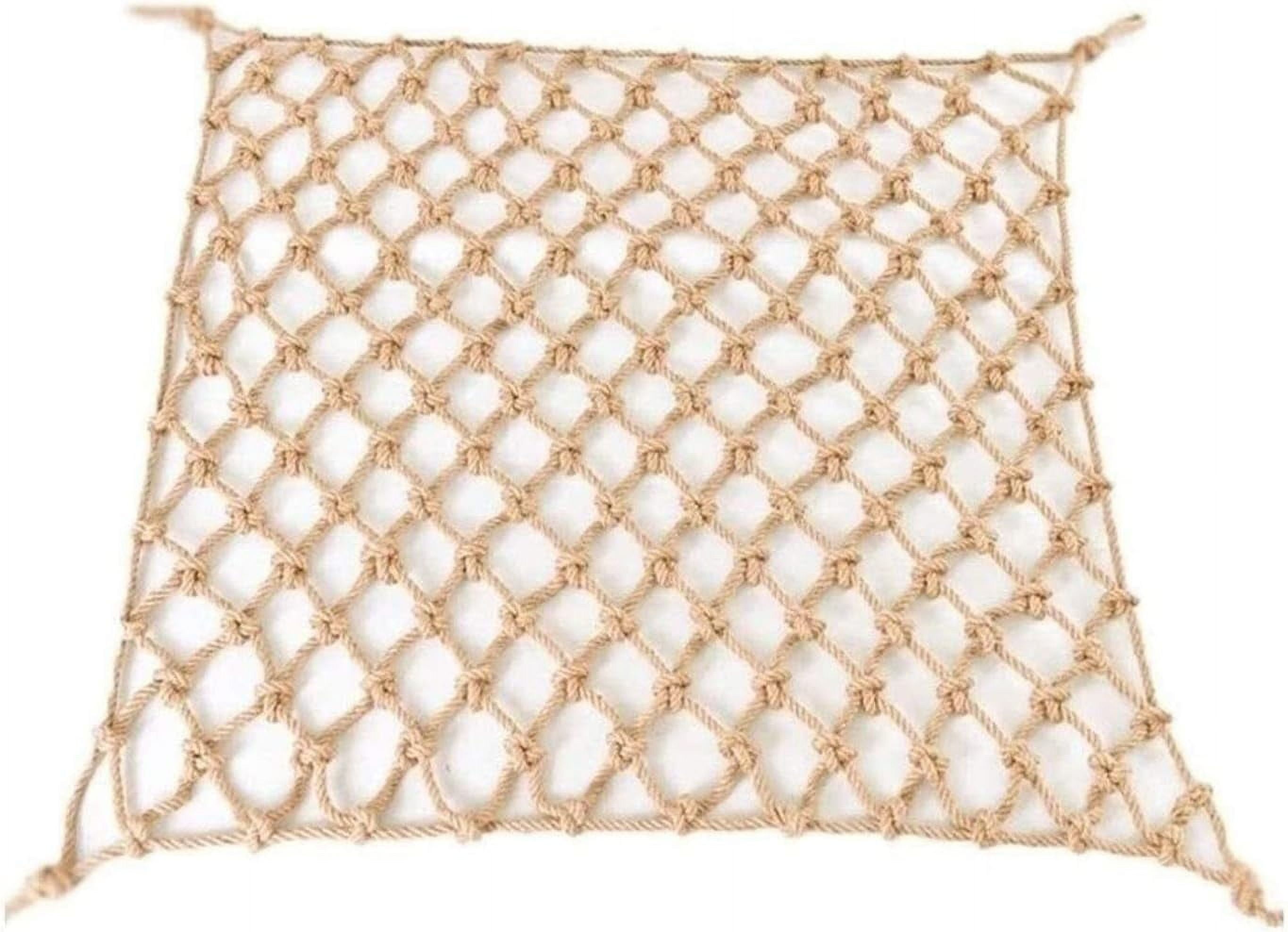 Rope Netting Heavy Duty, Climbing Rope Net Playground Treehouse Hemp ...