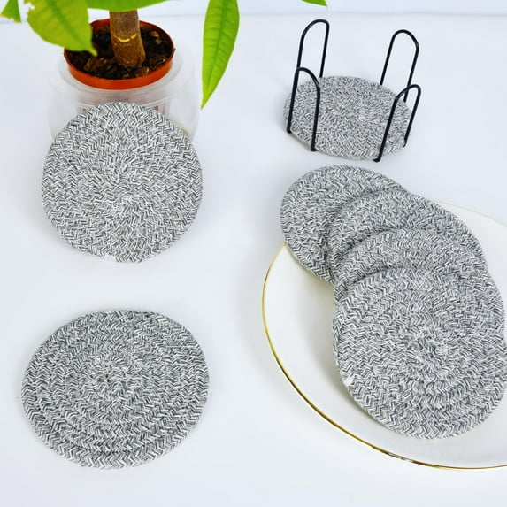 Rope Placemat, Braided Thread Design, Heat Resistant Table Protection ...