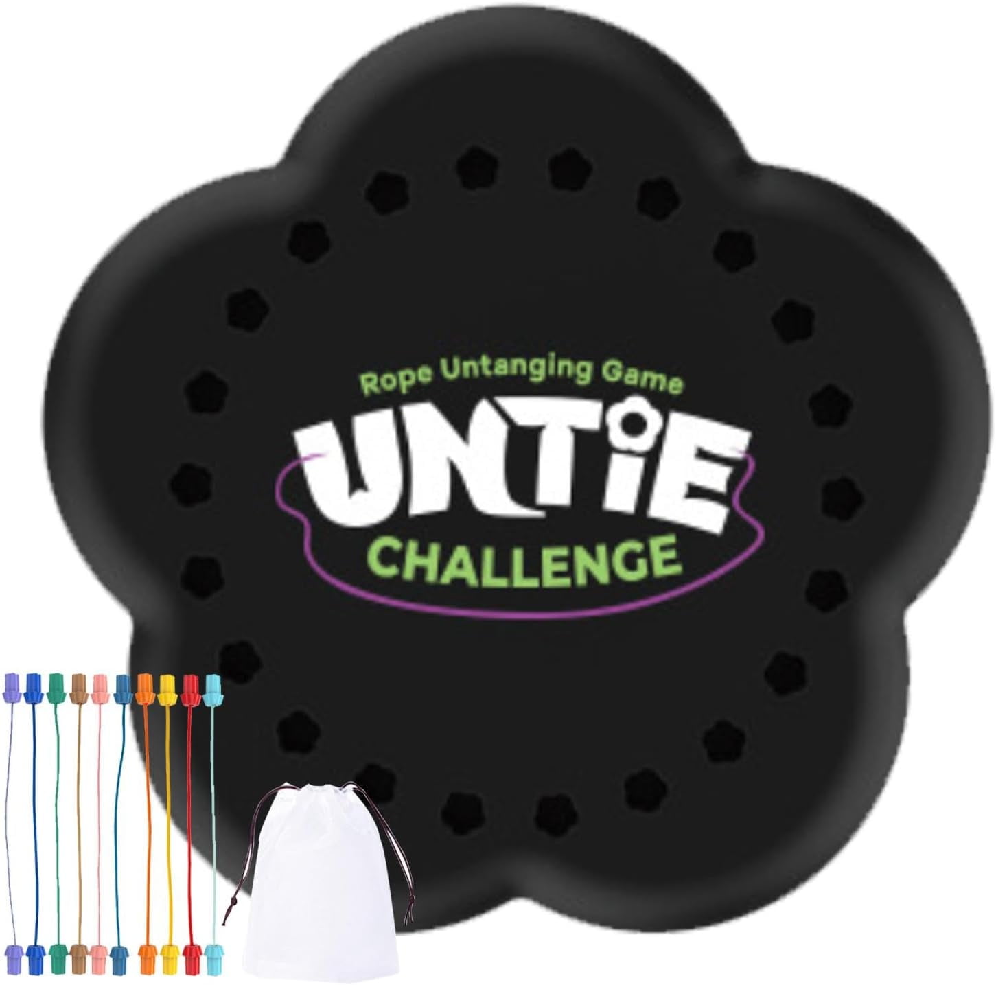 Rope Puzzle Game - String Brain Puzzle, Portable Design Puzzle | Lacing ...