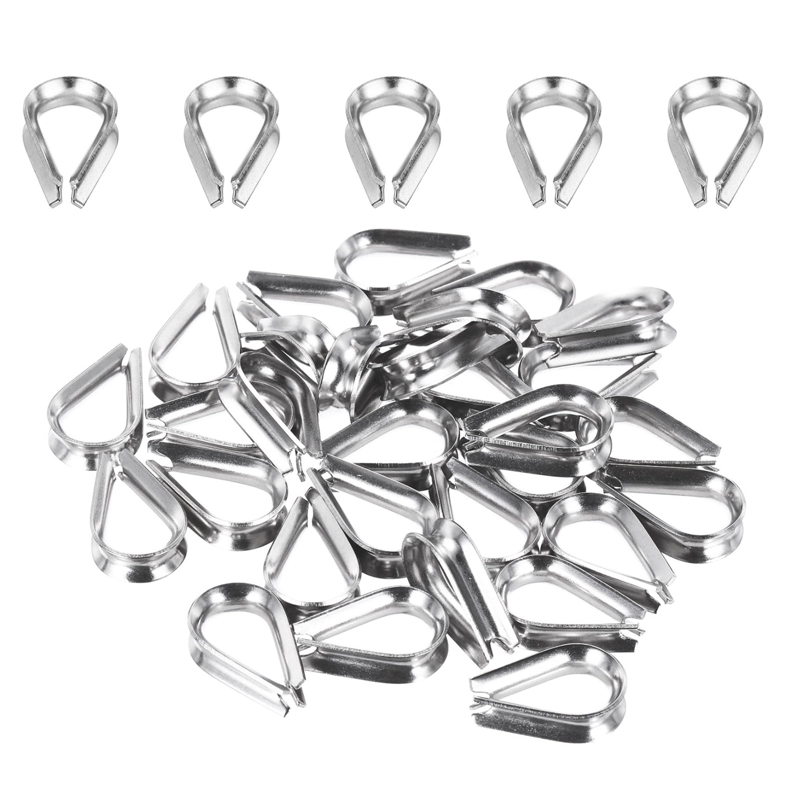 Rope Thimble Stainless Steel Wire Rope Cable Thimble for Towing Rigging ...