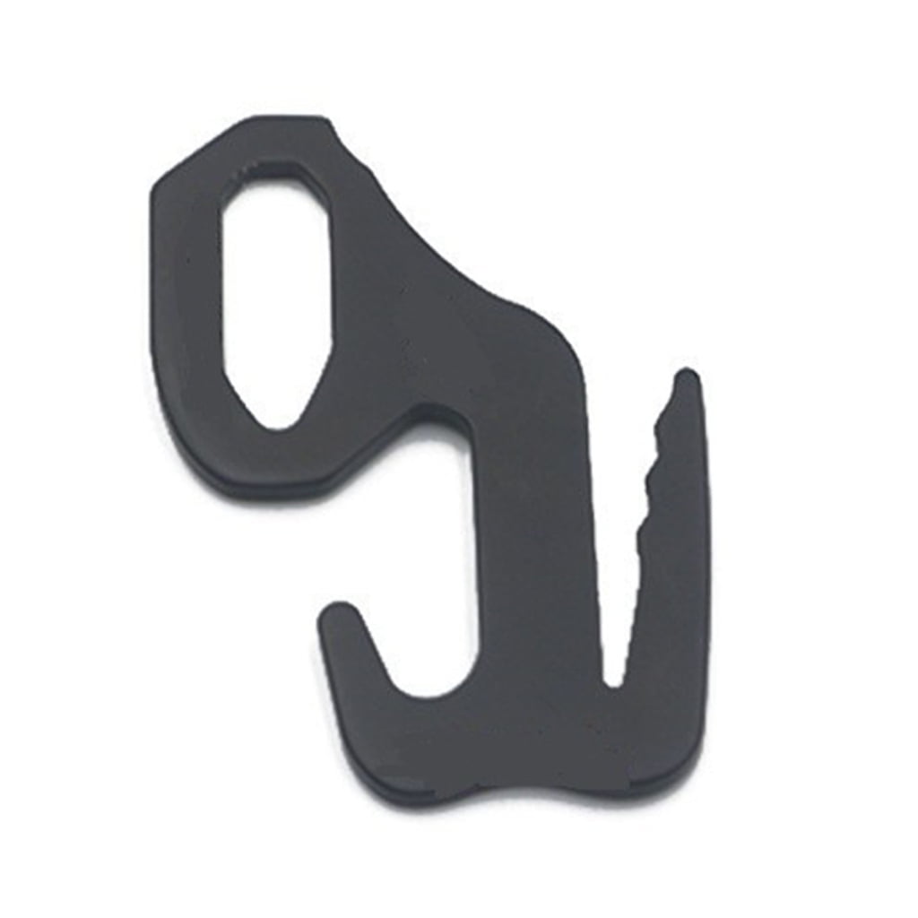 Rope Tightener Tent Tether Fastener Hook Aluminum Alloy Hook Tight Rope ...