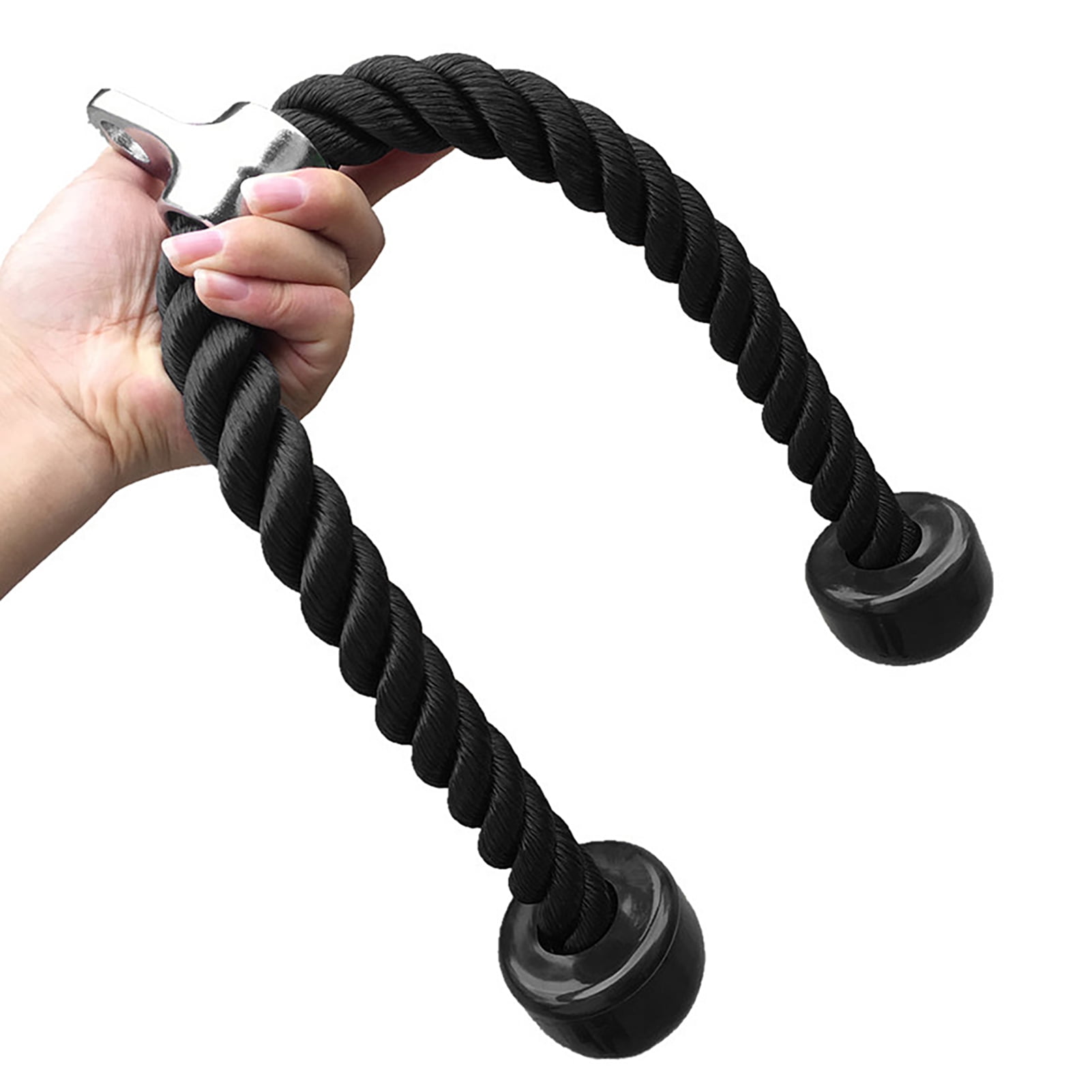 Rope Training Pull Down Rope Triceps Push Down Rope 27IN Non Slip Cable ...