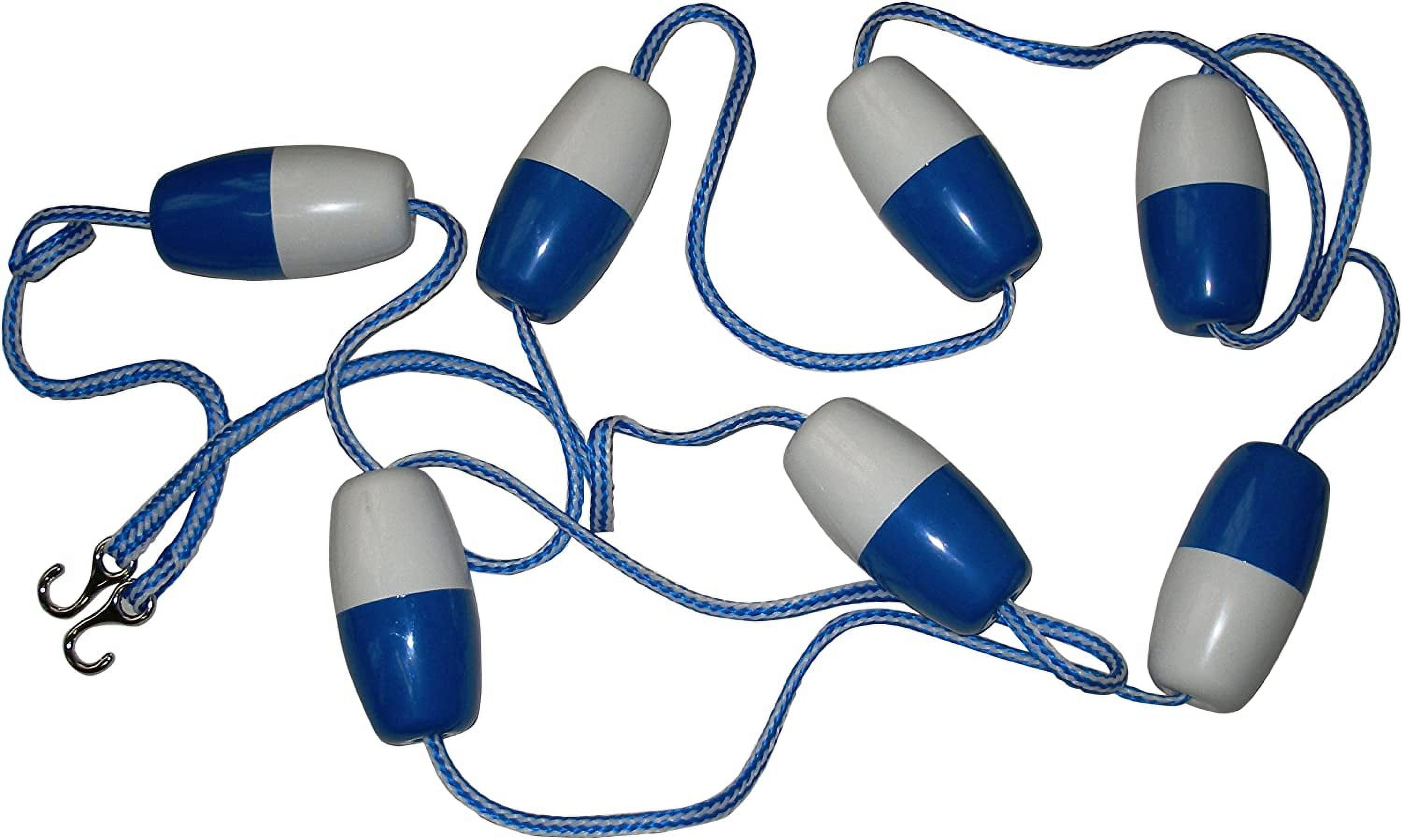 Rope and Float Kit for Swimming , 20-Feet, Blue/White - Walmart.com