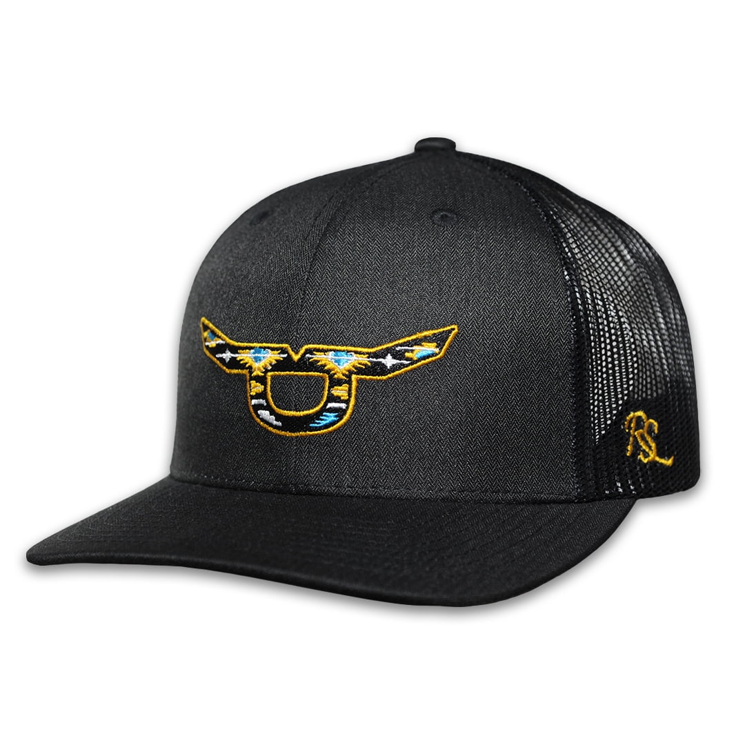 RopeSmart Desert Blue Santa Fe Logo Black Cap - Walmart.com