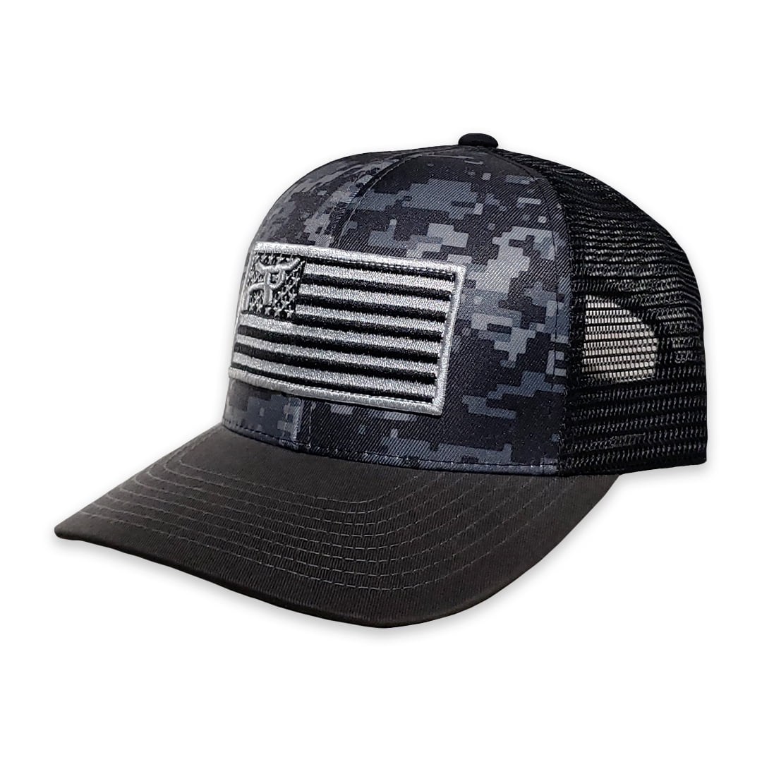 RopeSmart Digital Camo All-American Patch Cap - Walmart.com