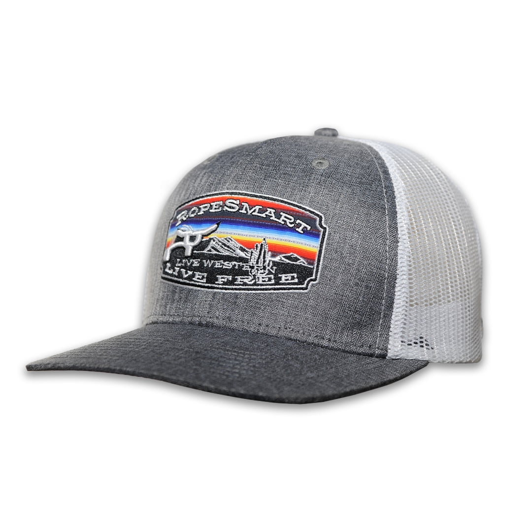 RopeSmart Sarape Live Free Desert Patch Gray - Walmart.com