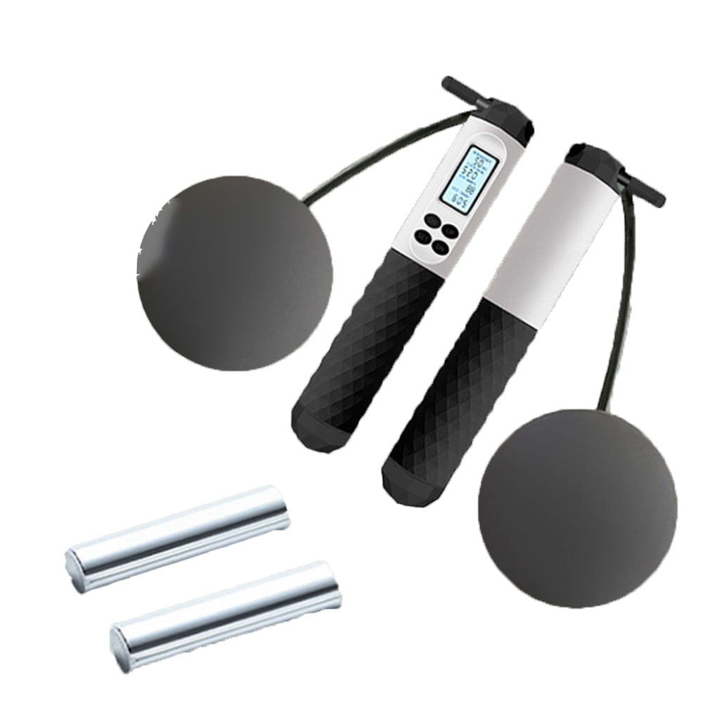 Ropeless Jumping Rope with Weight Ball,Adjustable Rope Length Counter ...