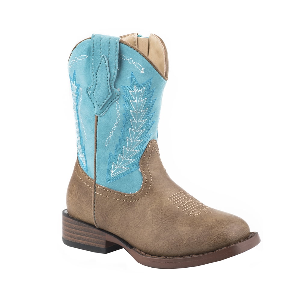 Roper Boys Billy Cowboy Mid Calf Boots - Walmart.com