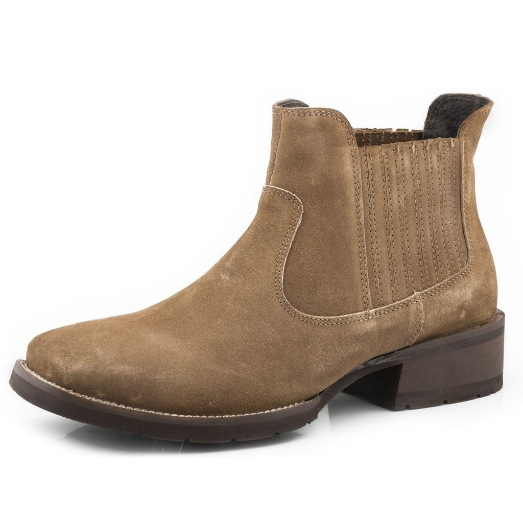 Roper Casual Boots Mens Lucas Slip On Tan 09-020-5201-3106 TA - Walmart.com