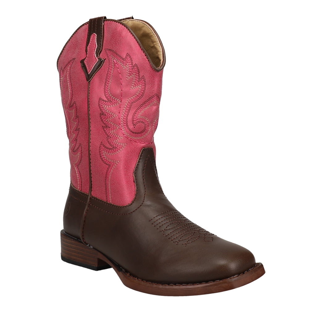 Girls Square Toe Boots