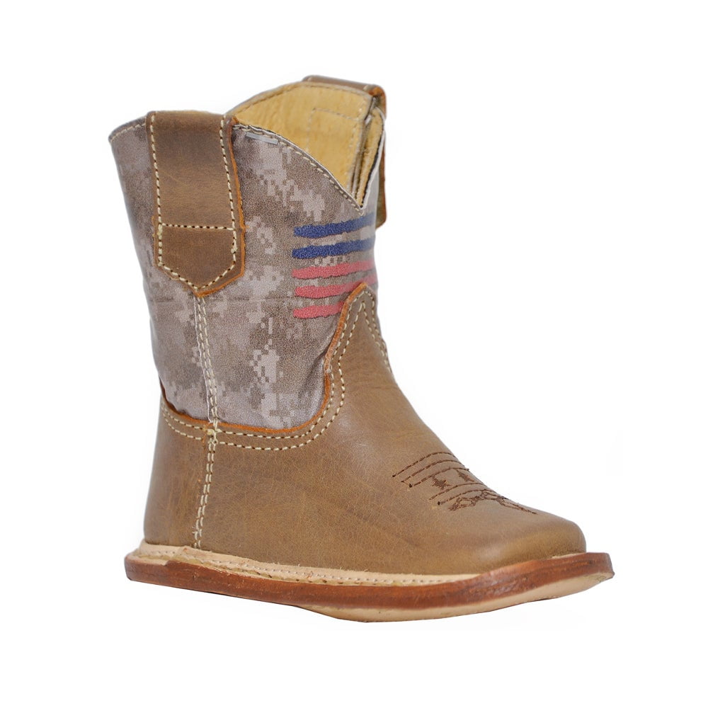 Roper Infant Boys Stripes Boots Ankle - Walmart.com