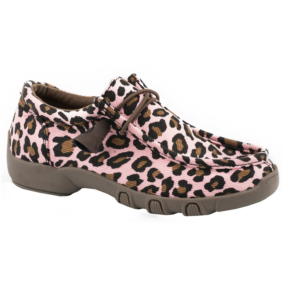 Roper Kids Girls Chillin Moccasins Flats Casual - Walmart.com