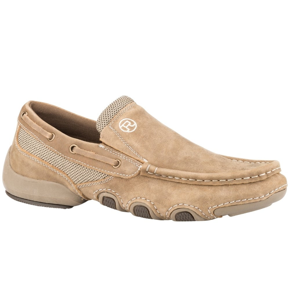 Roper Mens Skipper Slip On Casual Shoes - Walmart.com