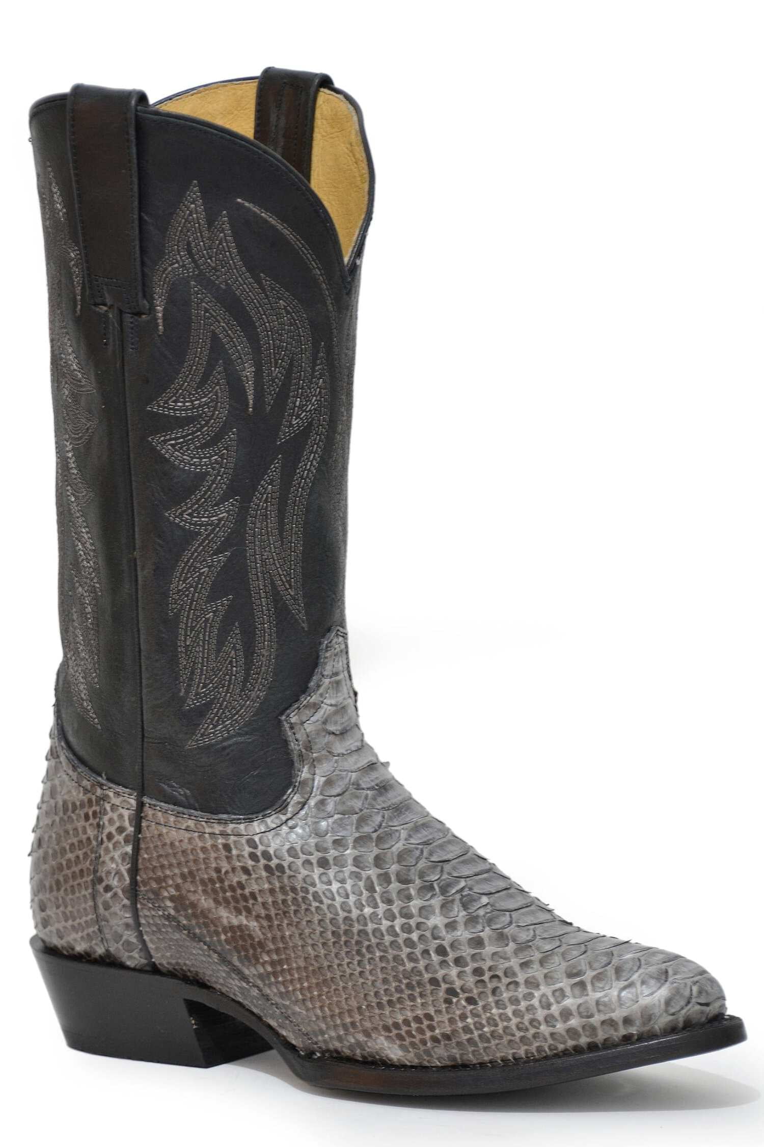 Roper Mens Vintage Grey Backcut Python Vamp Boot - Walmart.com