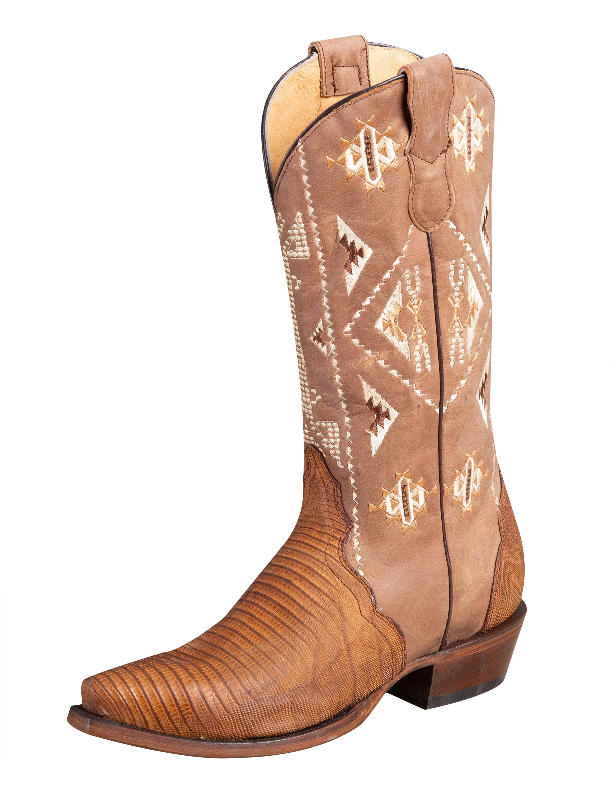 Roper Oiled Lizard Snip Toe Boots 7 - Walmart.com