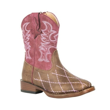 Durango® Little Kid Pink Rhinestone Western Boot - Walmart.com