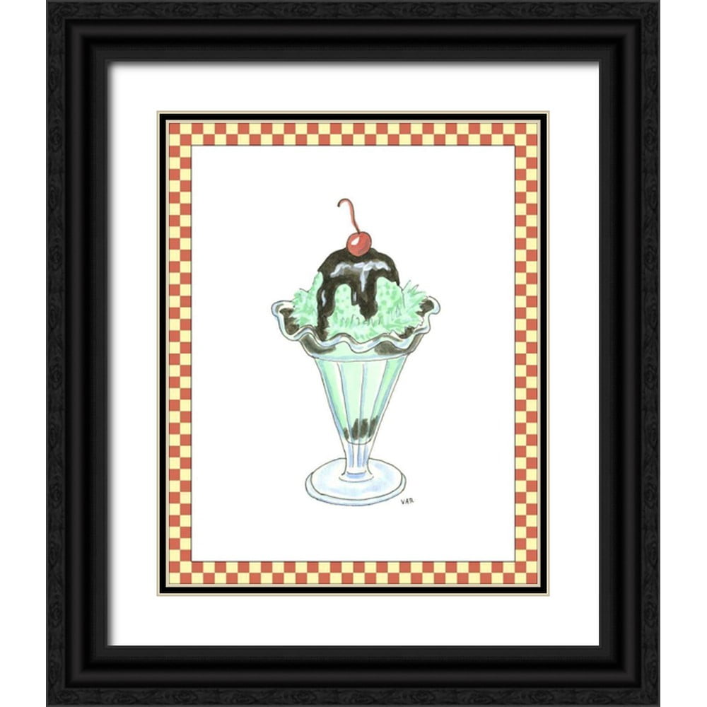 Roper, Virginia A. 26x32 Black Ornate Wood Framed with Double Matting ...