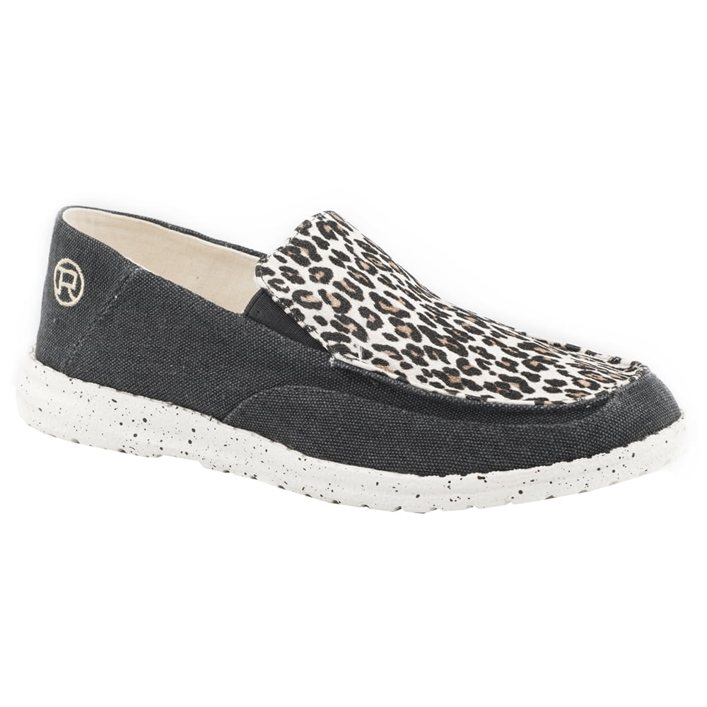 Roper Womens Hang Loose Slip On Athletic Sneakers Casual Shoes ...