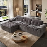Rophefx 118" Oversized Modular Sectional Sofa,Large Modern Cloud ...