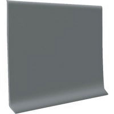Roppe High-Quality Vinyl Wall Cove Base, 4 In. x 120 Ft. Roll, Dark ...