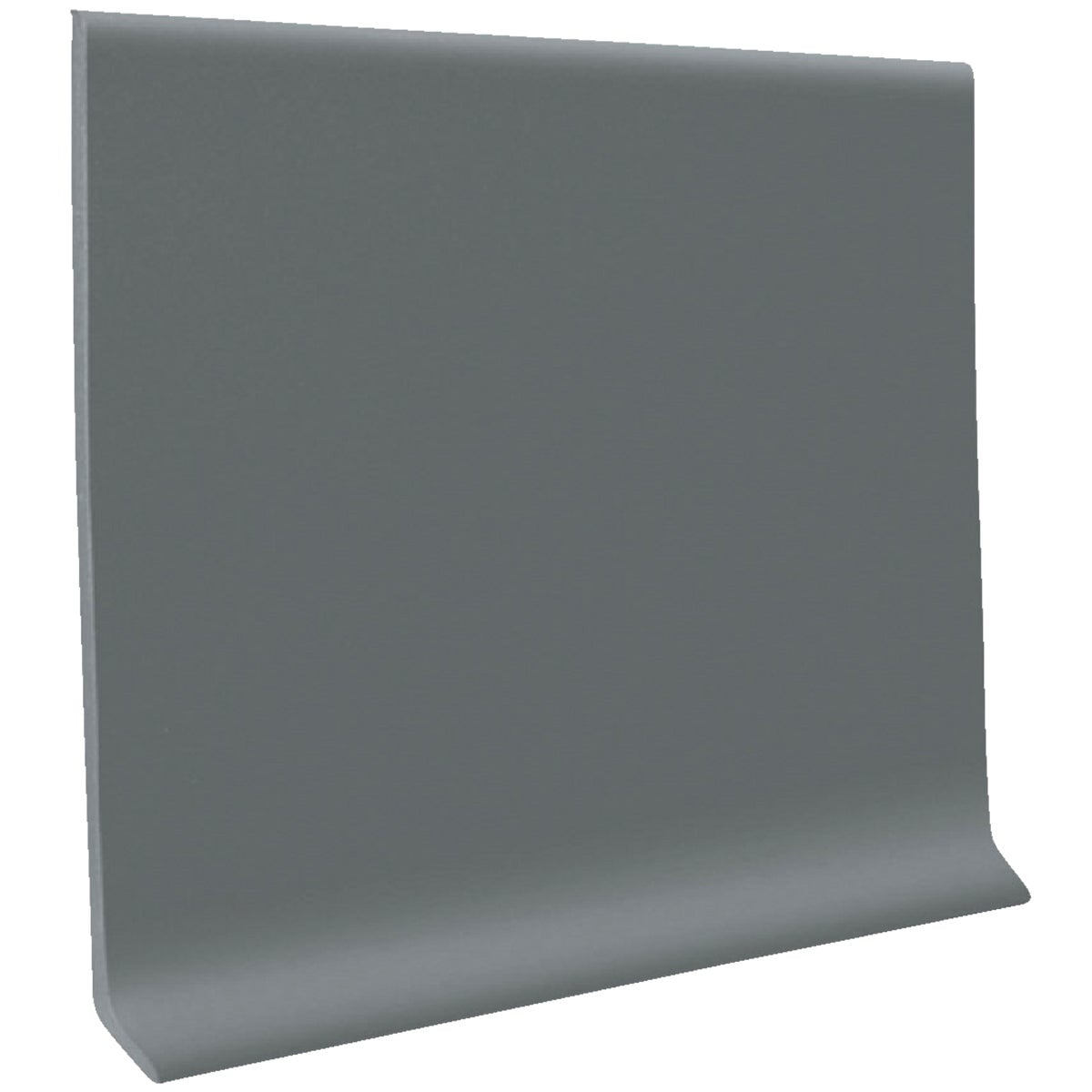 Roppé 4in x 20ft Dark Gray Vinyl Self-Stick Wall Base Continuous Roll ...