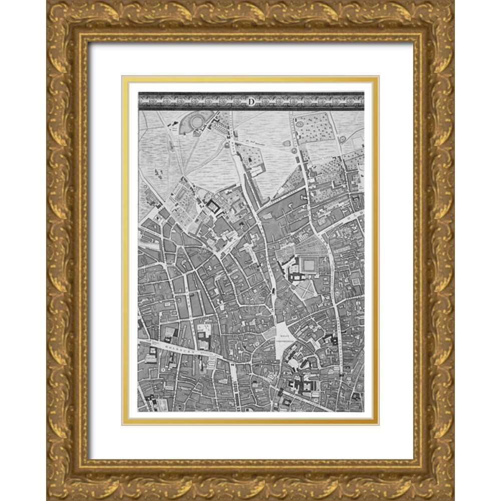 Roque, John 11x14 Gold Ornate Wood Framed with Double Matting Museum ...